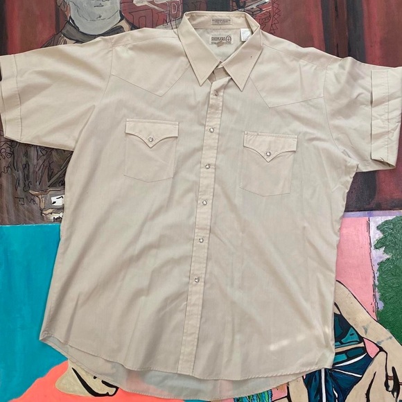SHEPLERS | Shirts | Vintage Sheplers Short Sleeved Pearl Snap Western ...